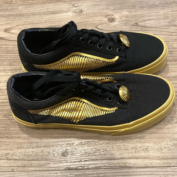 Vans | Shoes | Vans X Harry Potter Vans Old Skool Harry Potter Golden ...